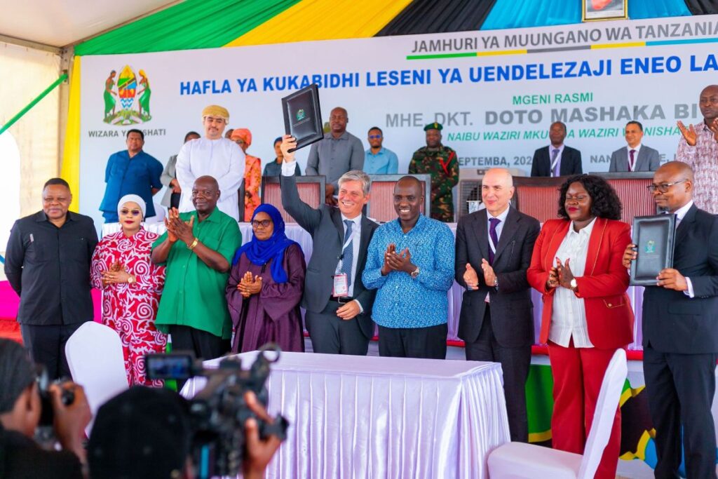 ARA Petroleum presented with Ntorya Gas development licence at Tanzania ...